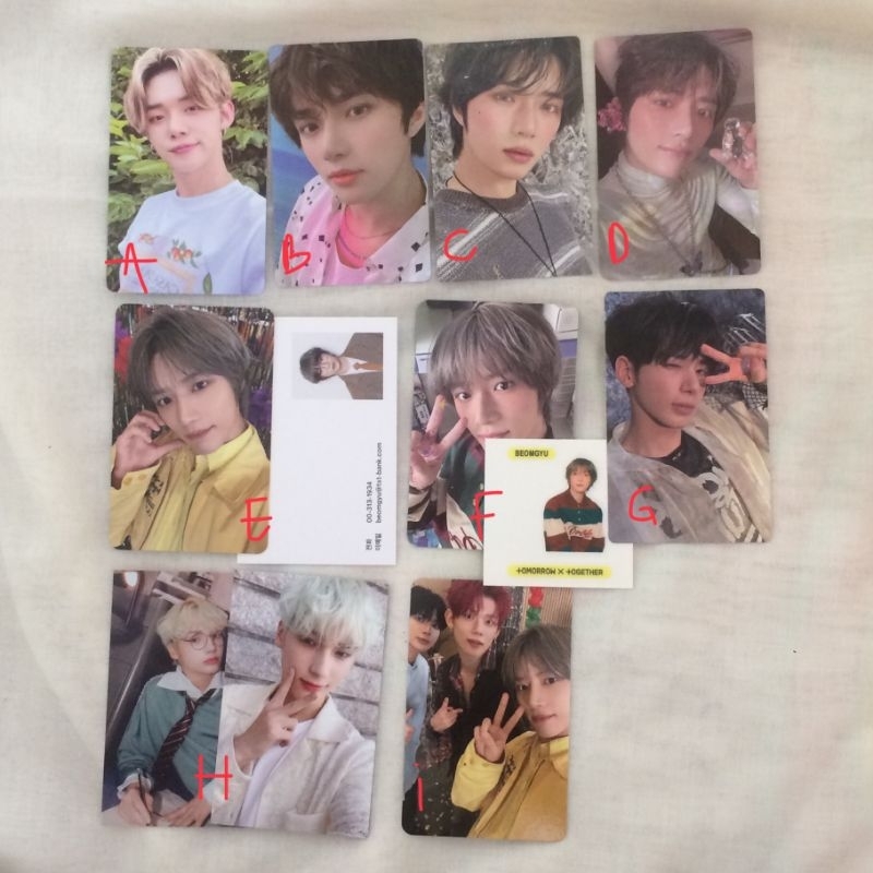 Jual OFFICIAL PC TXT YEONJUN BEOMGYU TAEHYUN HUENINGKAI HYUKA UNIT MIDSUMMER BLUE HOUR CHIKAI ...