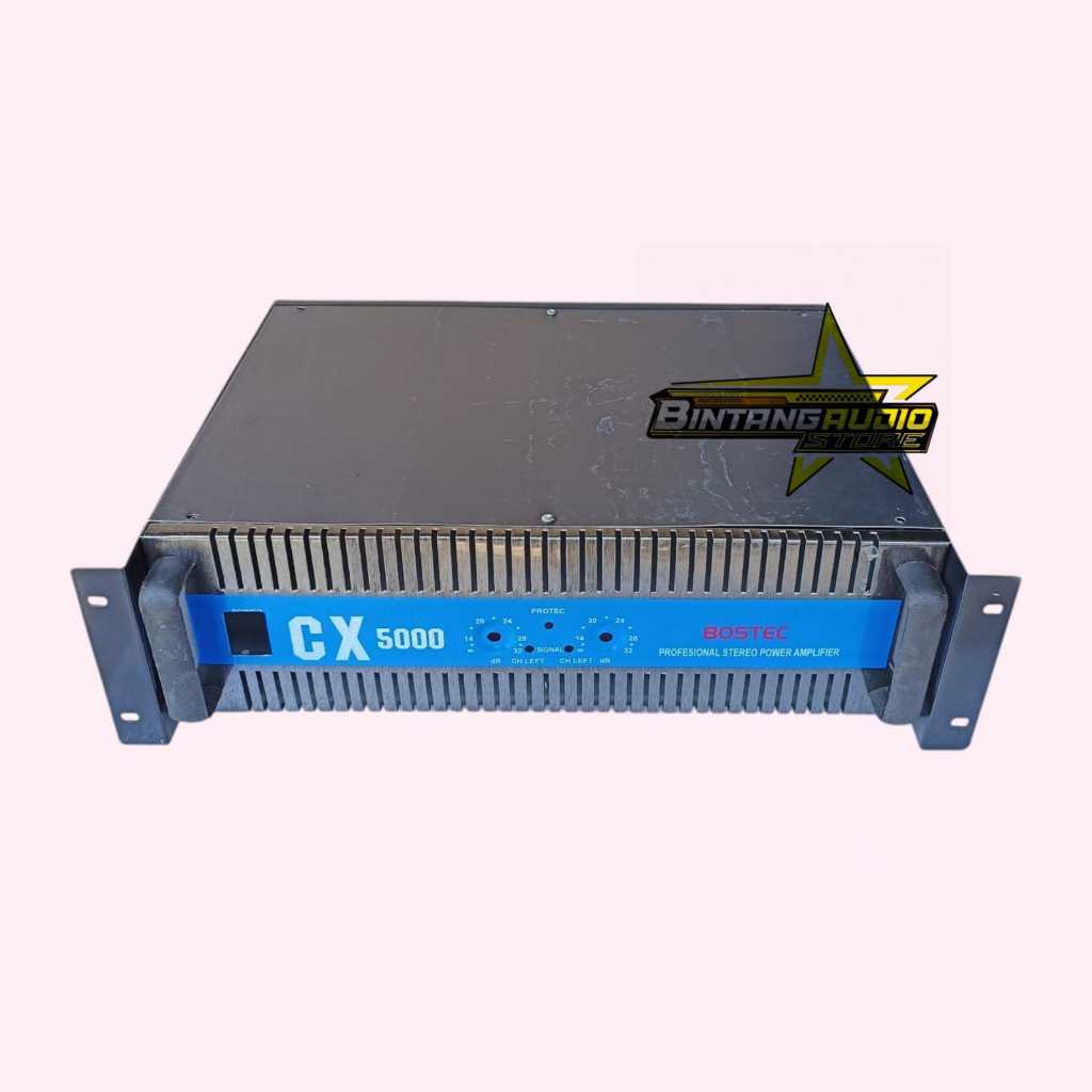 Jual Box Power Amplifier BOSTEC CX5000 2 Channel / Bok Power Sound ...