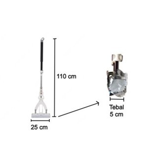 Jual PVA MOP Beige Proclean Alat Pel Busa+Pemeras | Alat Kebersihan Mop ...