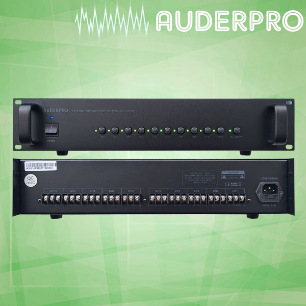 Jual ZONA SELECTOR AUDERPRO AD-310ZS SELEKTOR SPEAKER 10 ZONE PLESS ALL ...