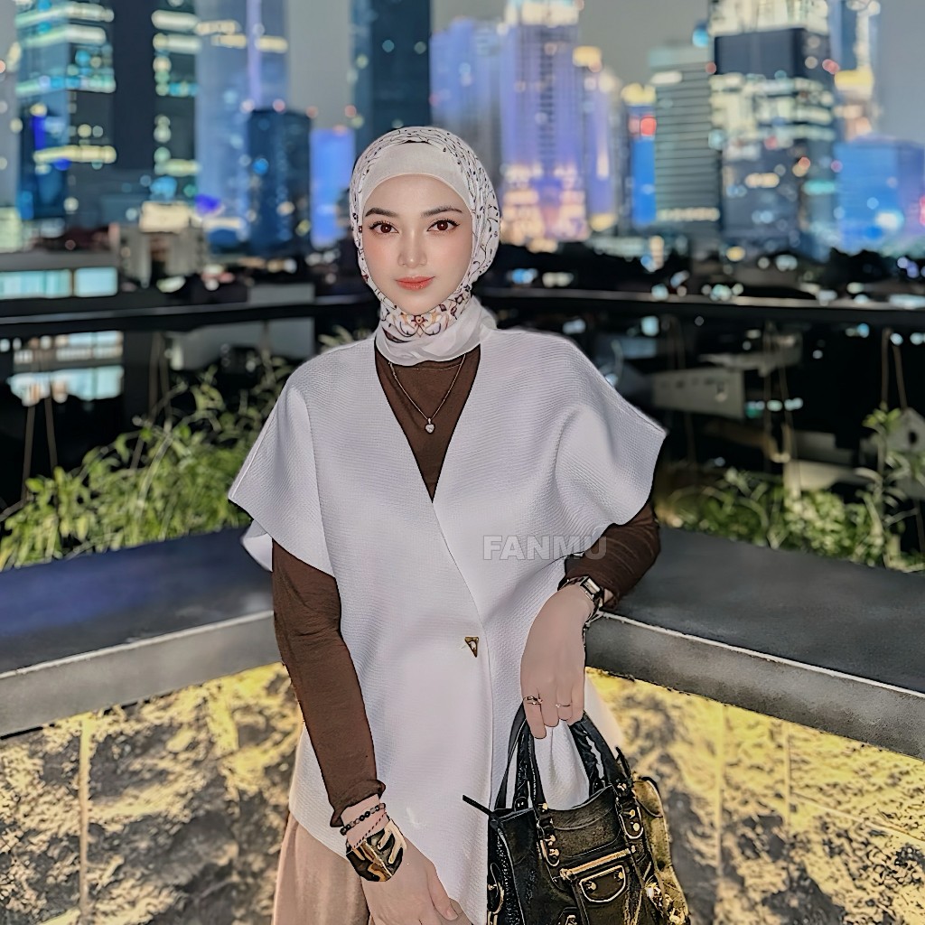Jual FANMU Blouse Wanita Kekinian/Vest Rompi Wanita Premium | Shopee Indonesia