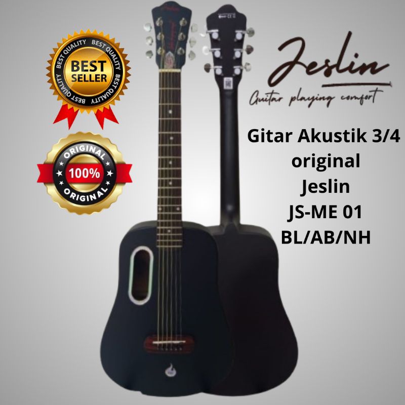 Jual Gitar Akustik Lava Mee 3/4 Original JESLIN JS-ME01 BL/AB/NH Free Packing Kayu | Shopee ...