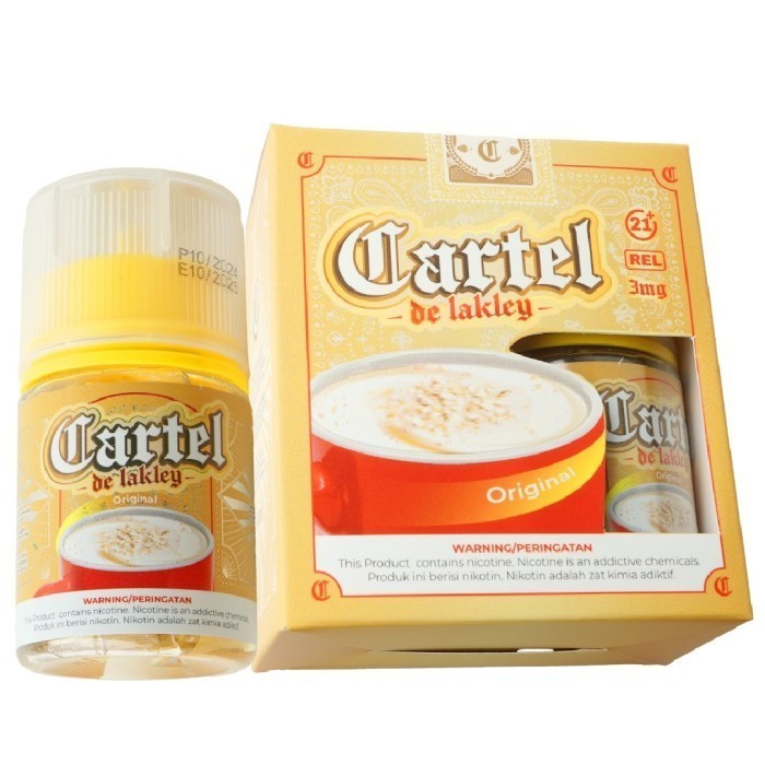 Jual Liquid Cartel de Lakley ENERGEN ORIGINAL 60ML by Rizky Ritonga x ...