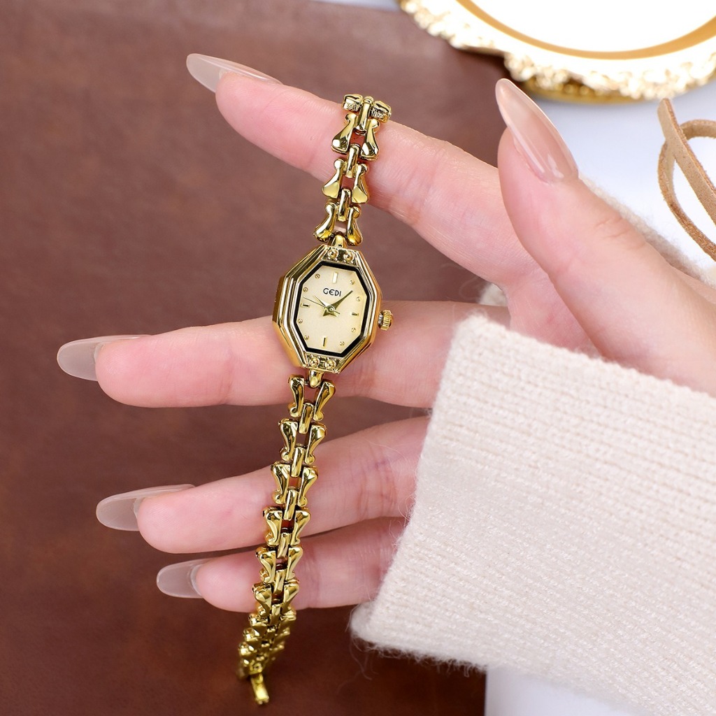 Jual [NEW ARRIVAL] GEDI ANGEL Jam Tangan Wanita Korea Strap STAINLESS ...