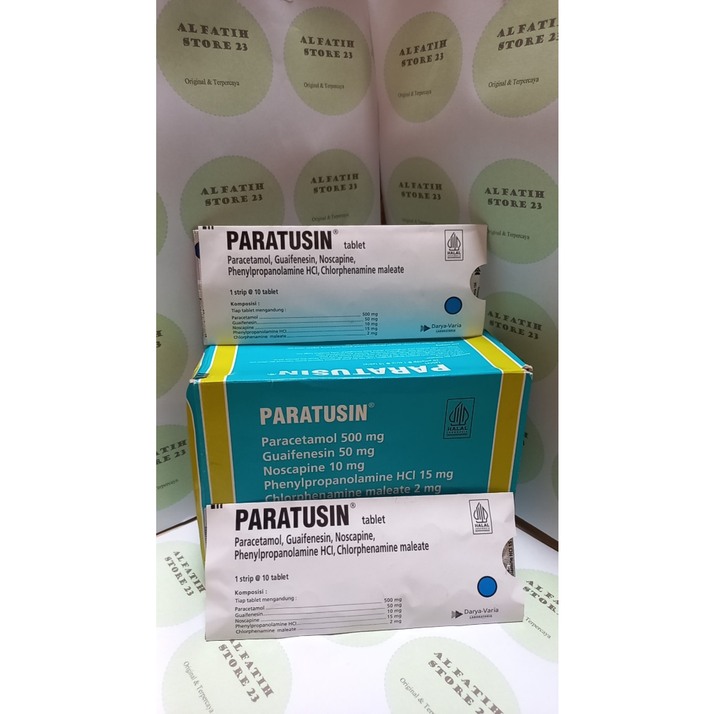 Jual Paratusin 1 Strip (10 Tablet) | Shopee Indonesia