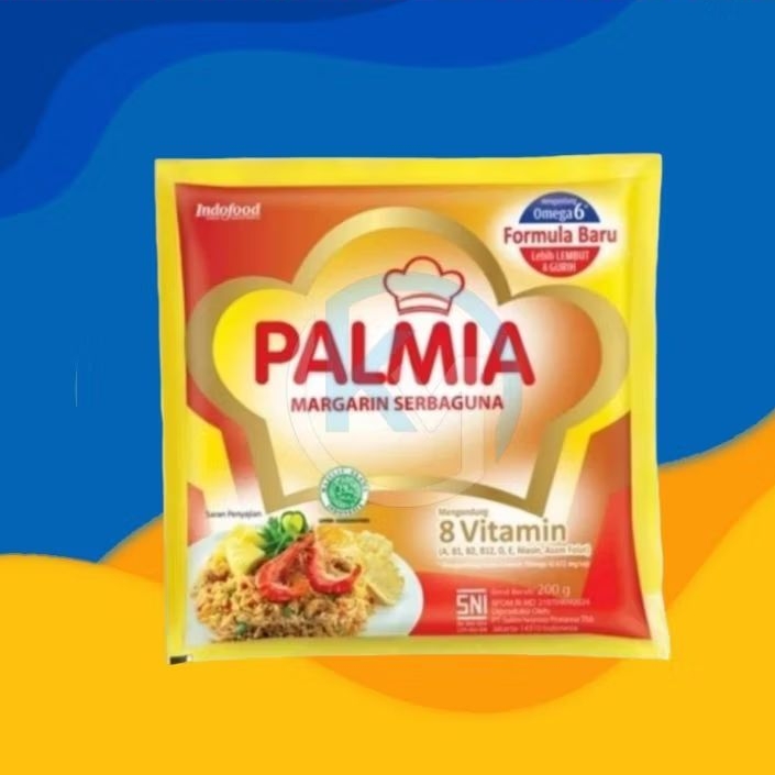Jual MENTEGA/MARGARINE PALMIA MARGARINE SERBAGUNA KEMASAN 200GR ...