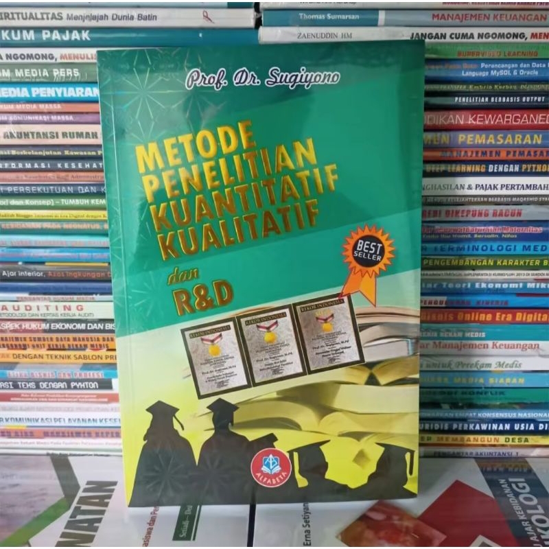 Jual Buku Metode Penelitian Kuantitatif Kualitatif dan R&D oleh Sugiyono Edisi 2023 | Shopee ...