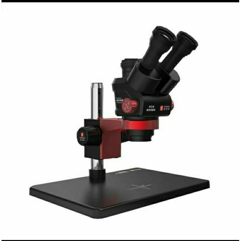 Jual Microscope Trinokular ycs 6558X + lampu led | Shopee Indonesia