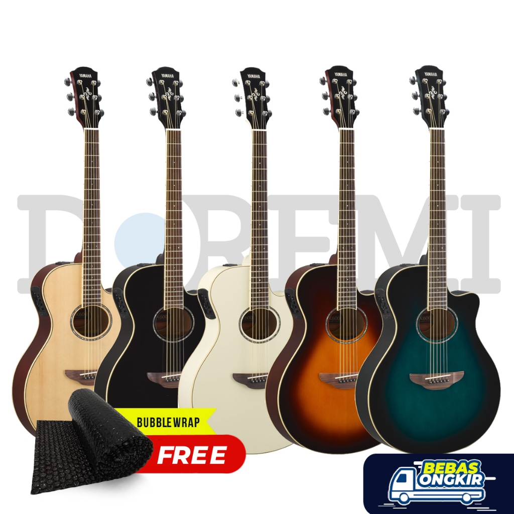 Jual YAMAHA APX600 / APX 600 / APX-600 - BLACK / NATURAL / ORIENTAL ...