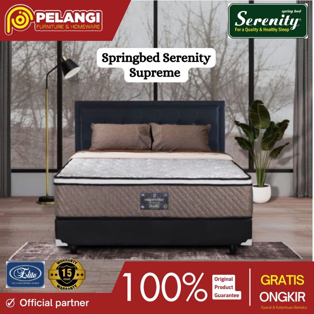 Jual Springbed Serenity Supreme | Springbed Serenity | Kasur Springbed ...