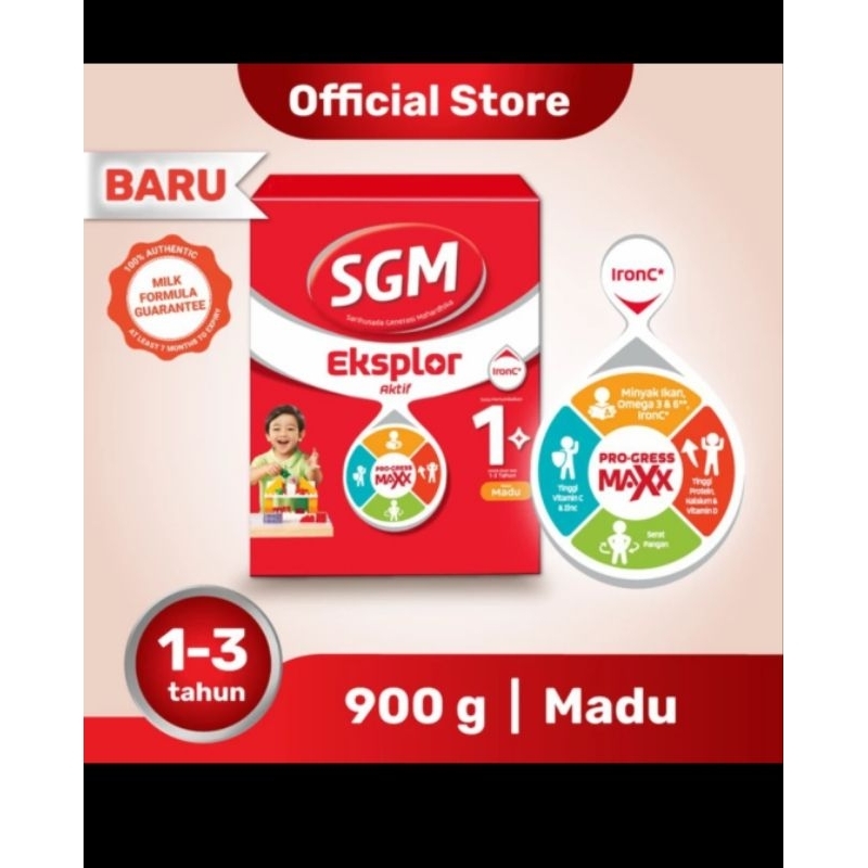 Jual SGM Explore 1+ Madu 900g | Shopee Indonesia