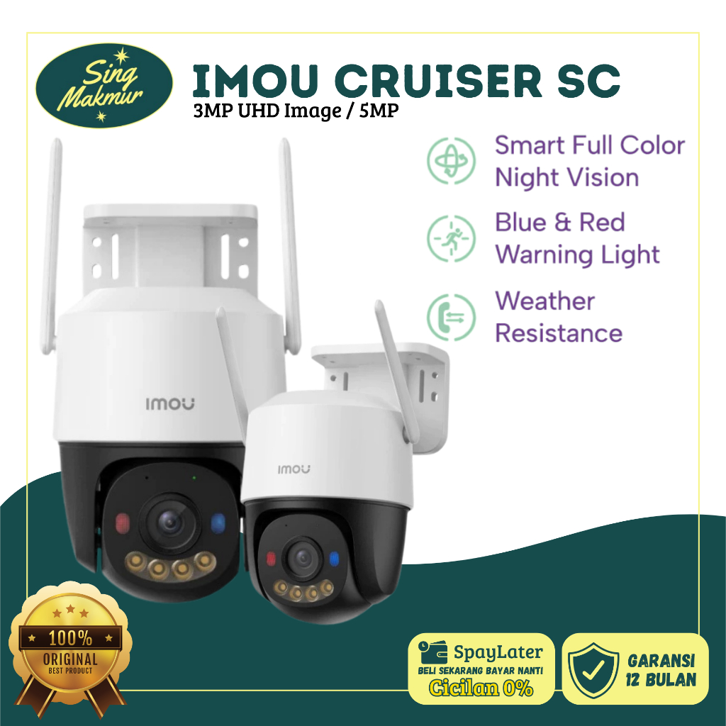 Jual IMOU Cruiser SC 3MP / 5MP | Smart IP Camera | CCTV Wi-Fi Outdoor ...