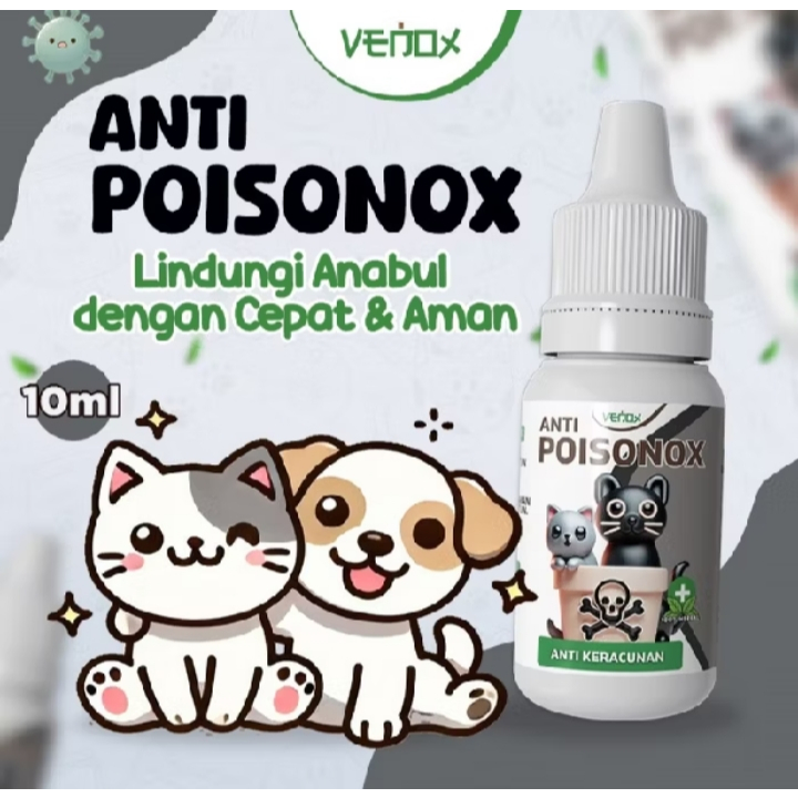Jual (The Bool's ) Venox ANTI POISONOX 10ML Obat Kucing Keracunan ...