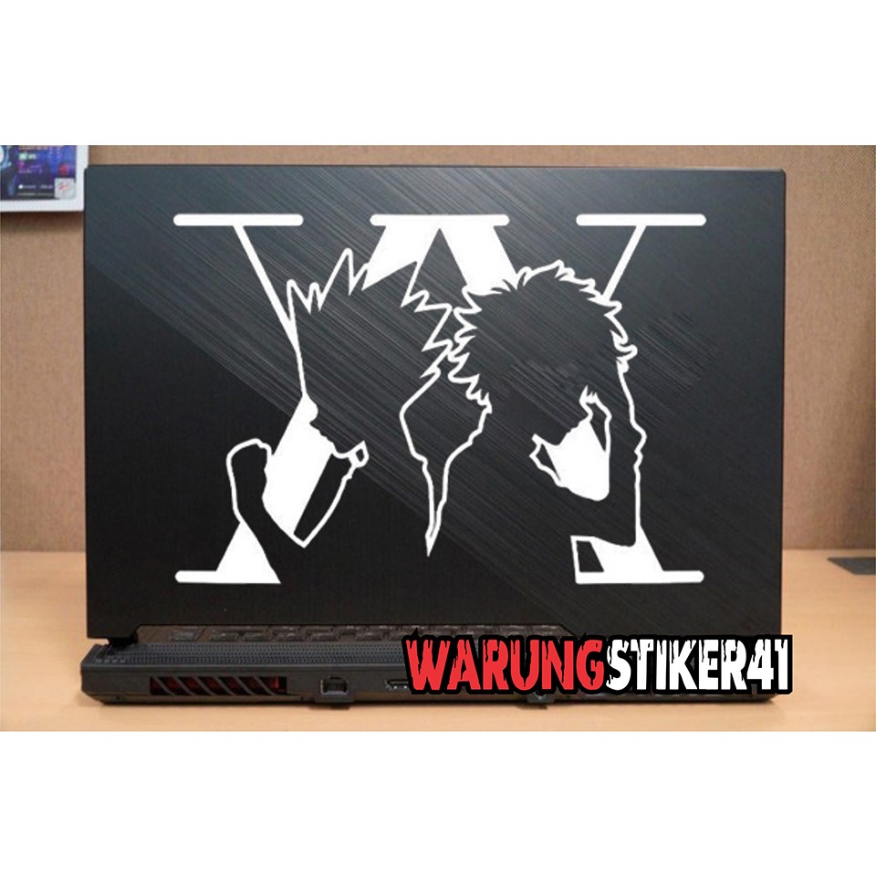 Jual stiker laptop hunter x hunter sticker cutting custom | Shopee ...