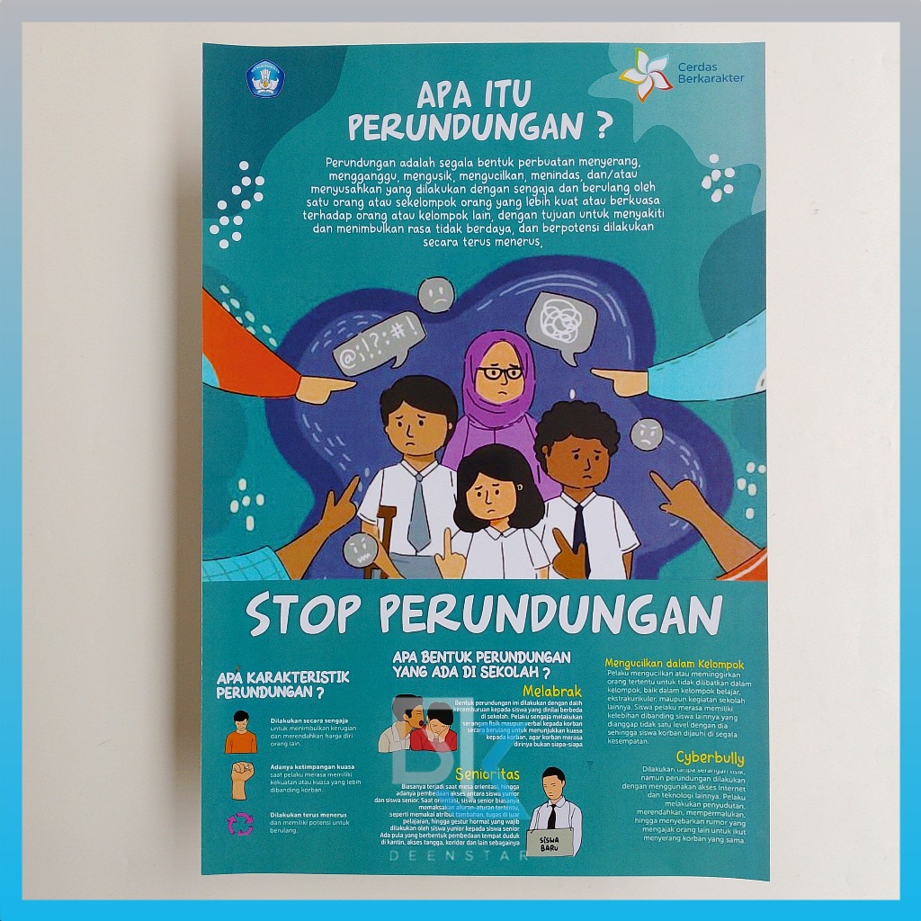 Jual Poster Apa Itu Perundungan, Stop Bullying, Poster Sekolah | Shopee ...