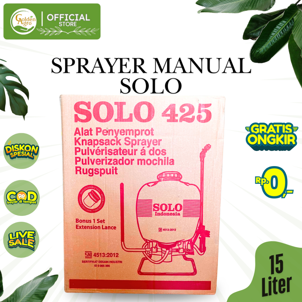 Jual TANGKI SPRAYER SOLO 425 PT AGRINDO MAJU LESTARI | Shopee Indonesia