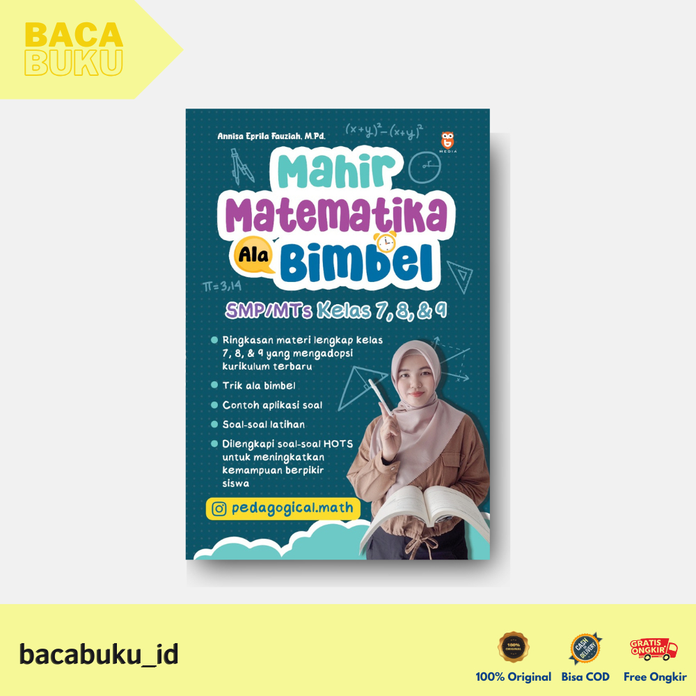 Jual BUKU MAHIR MATEMATIKA ALA BIMBEL SMP/MTs By Annisa EF M.Pd ...