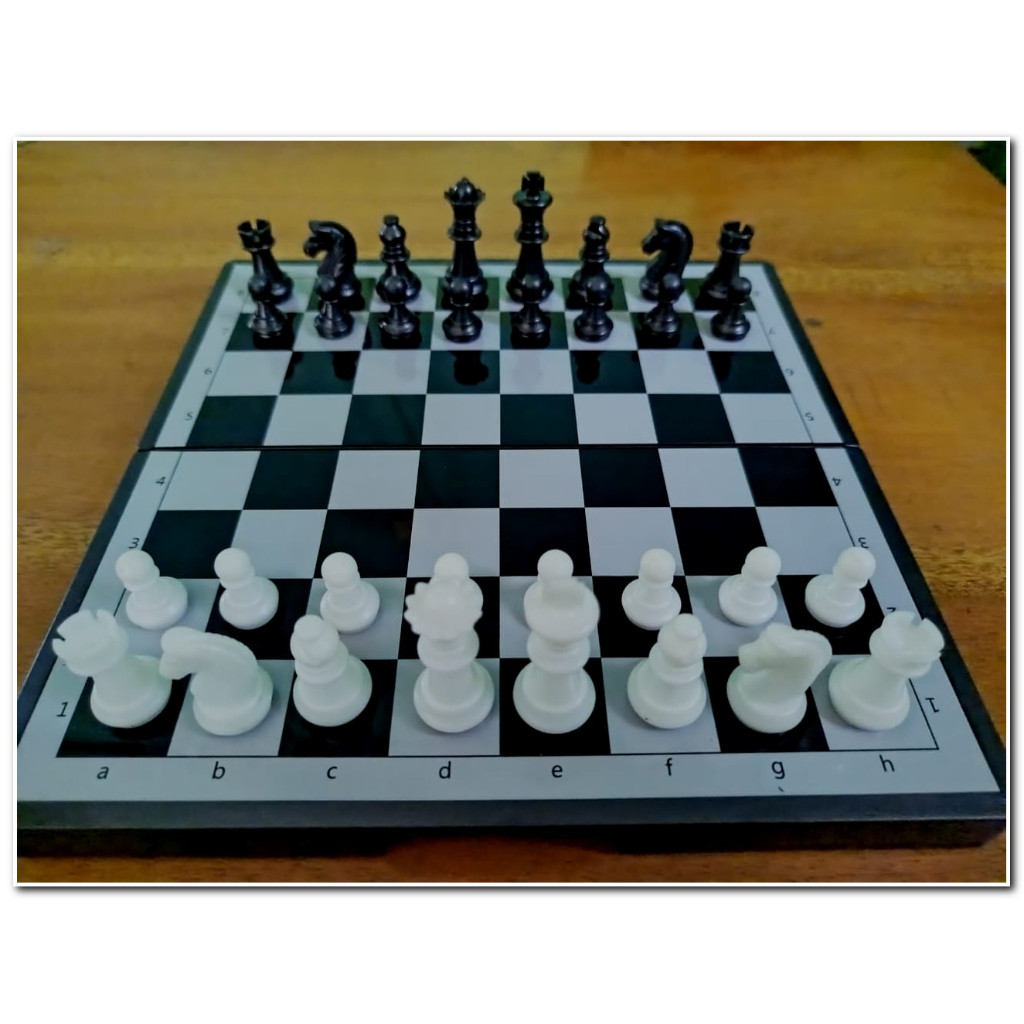 Jual Permainan Catur Lipat Magnet Folding Chessboard | Shopee Indonesia