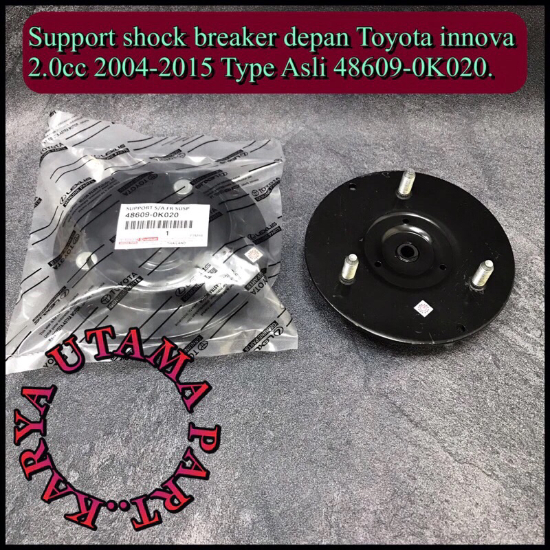 Jual Support Shock Breaker Depan Toyota Innova 2.0cc 2004-2015 Type ...