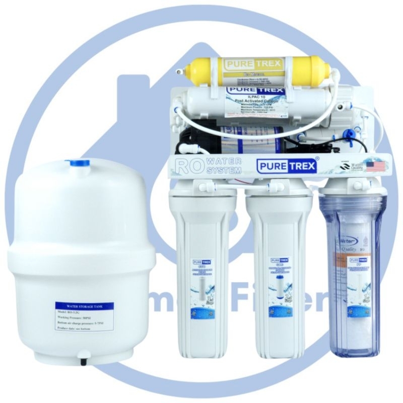 Jual Mesin RO 100 gpd (Hanging + tank) / mesin filter air siap minum ...