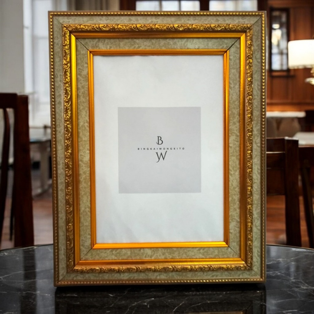 Jual Bingkai M13 Double Linen Frame Tebal Ukuran 4CM Varian Aneka Warna ...