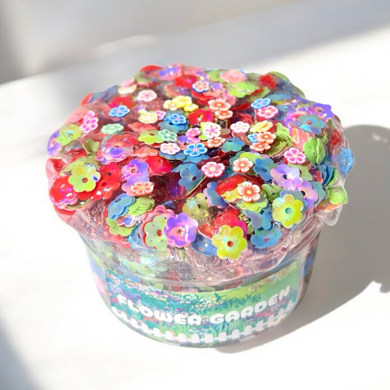 Jual ZENIN Flower Garden Crunchy Slime | Shopee Indonesia