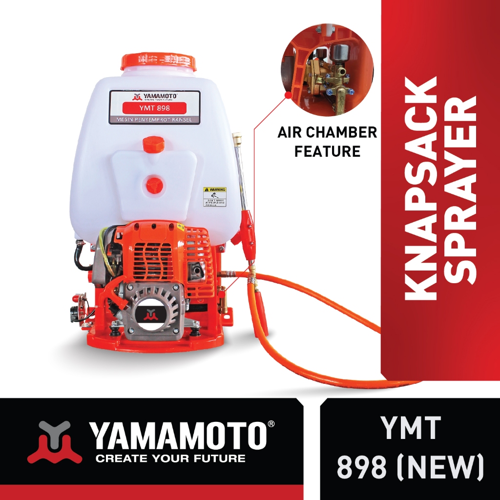 Jual YAMAMOTO Knapsack Sprayer / Mesin Penyemprot Gendong Tanaman ...