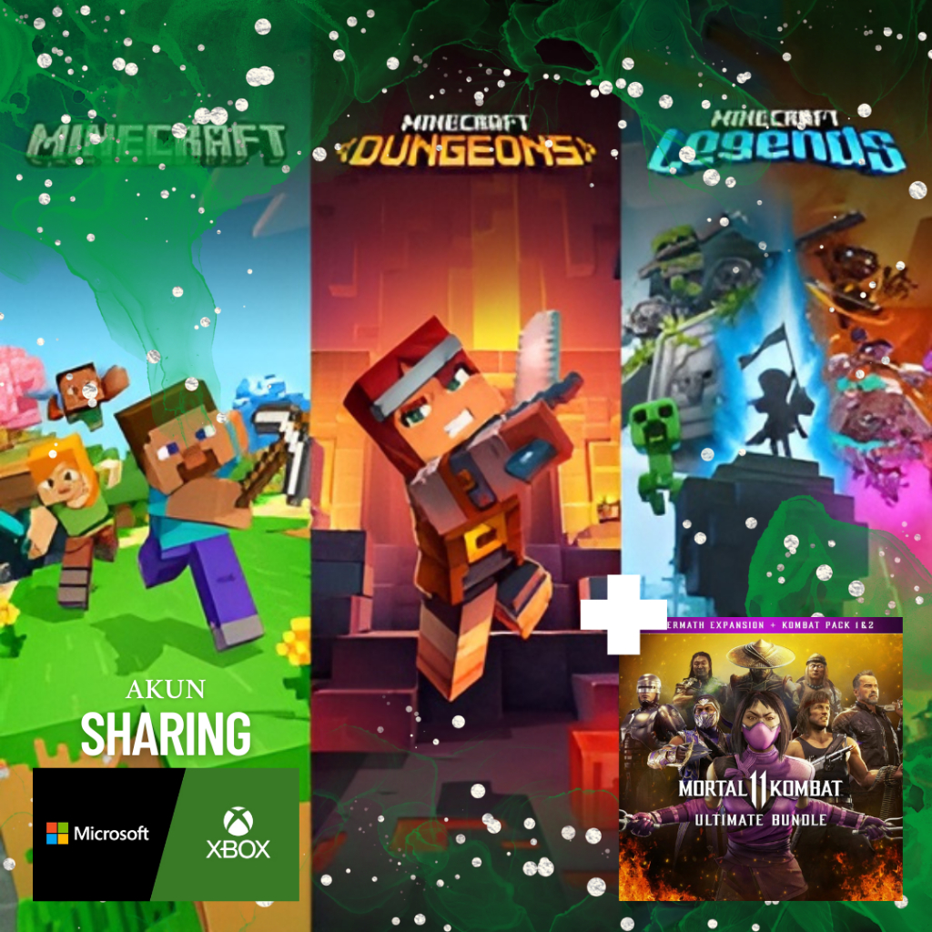 Jual Bundle Minecraft+Mortal Kombat 11 | Shopee Indonesia