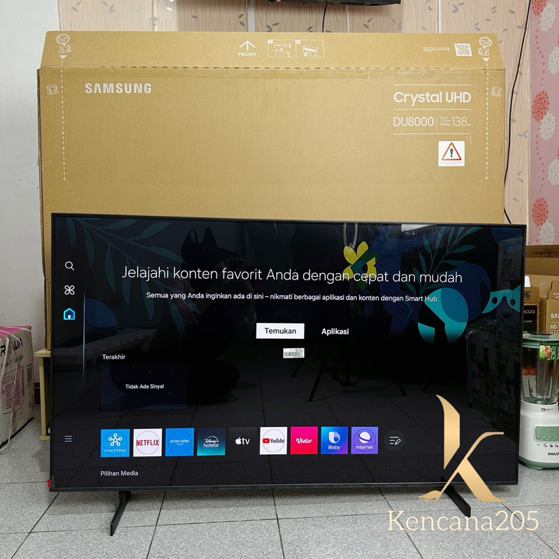 Jual LED TV SAMSUNG 55 INCH 55INCH UA55DU8000 UA 55DU8000 SMART OS ...
