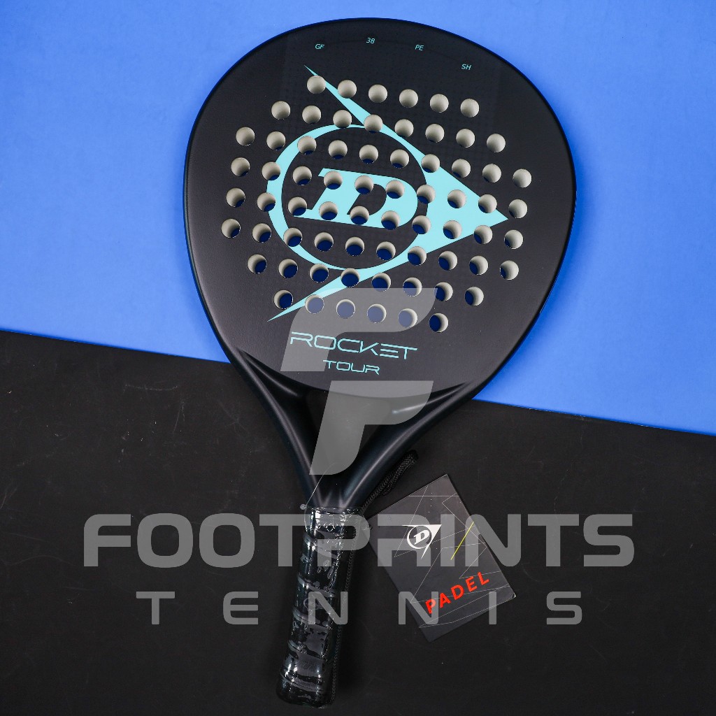 Jual Dunlop Rocket Tour Blue Padel Racket Raket Original | Shopee Indonesia