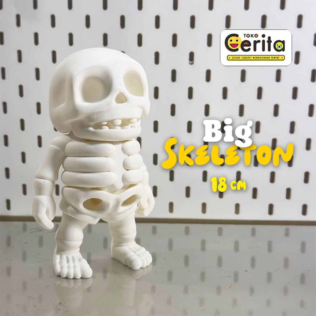 Jual Patung Skeleton Fidget 18cm – Action Figure Unik Bisa Digoyang ...