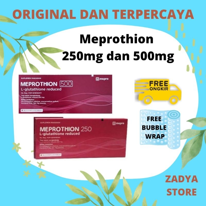 Jual PROMO!! Meprothion 250mg dan 500mg | Shopee Indonesia