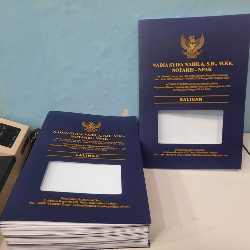 Jual custom cover notaris | Shopee Indonesia