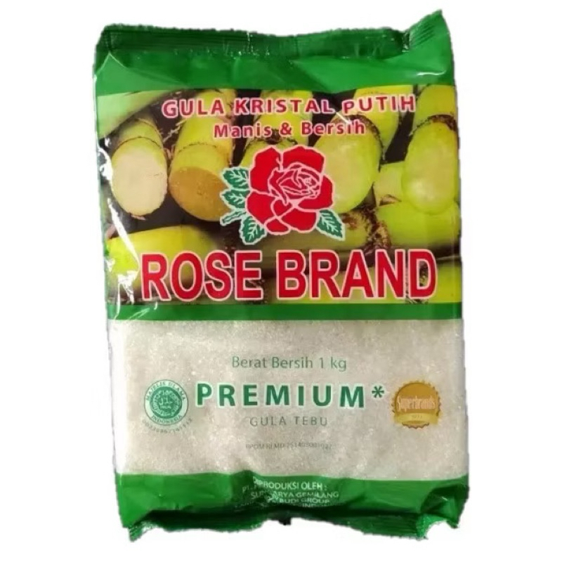 Jual GULA ROSE BRAND KEMASAN 1KG - GULA PASIR | Shopee Indonesia
