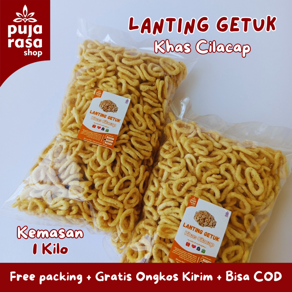 Jual LANTING GETUK SINGKONG RASA ORIGINAL OLEH-OLEH KHAS CILACAP GURIH ...