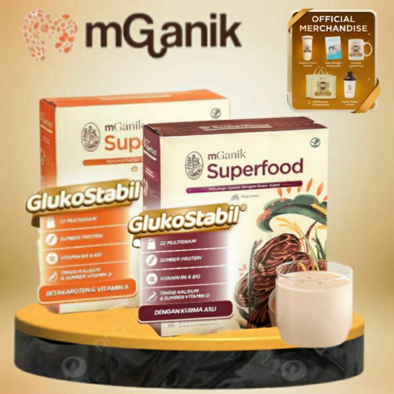 Jual mGanik Superfood 1 Box 20 Sachet Suplemen Nutrisi Diabetes ...