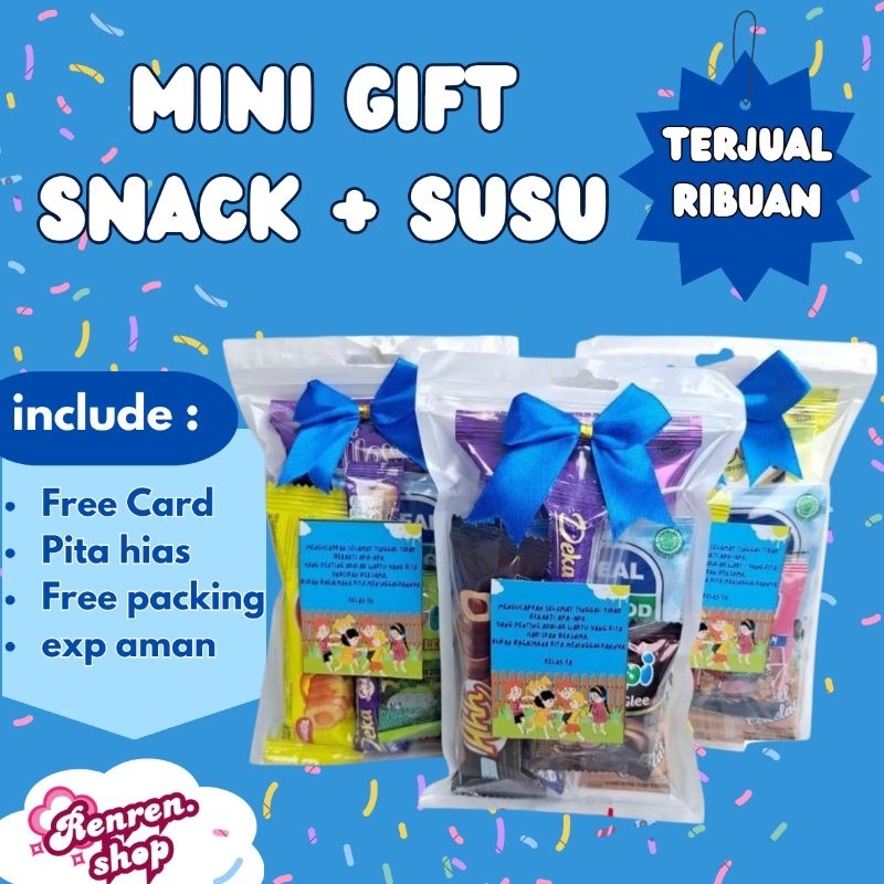 Jual Bingkisan Snack Ultah Mini /Snack Ultah Murah/Paket Snack Ulang ...
