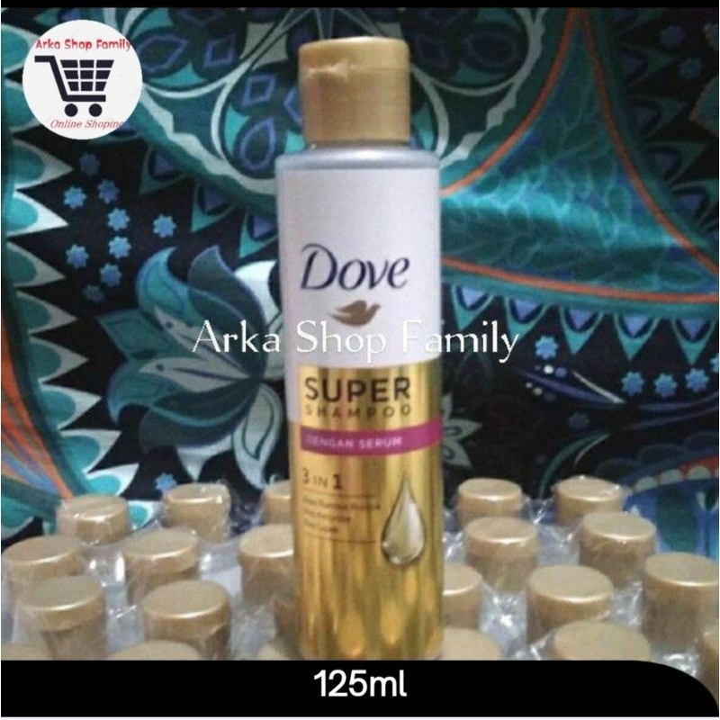 Jual DOVE Super Shampoo 3in1 125ml | Shopee Indonesia