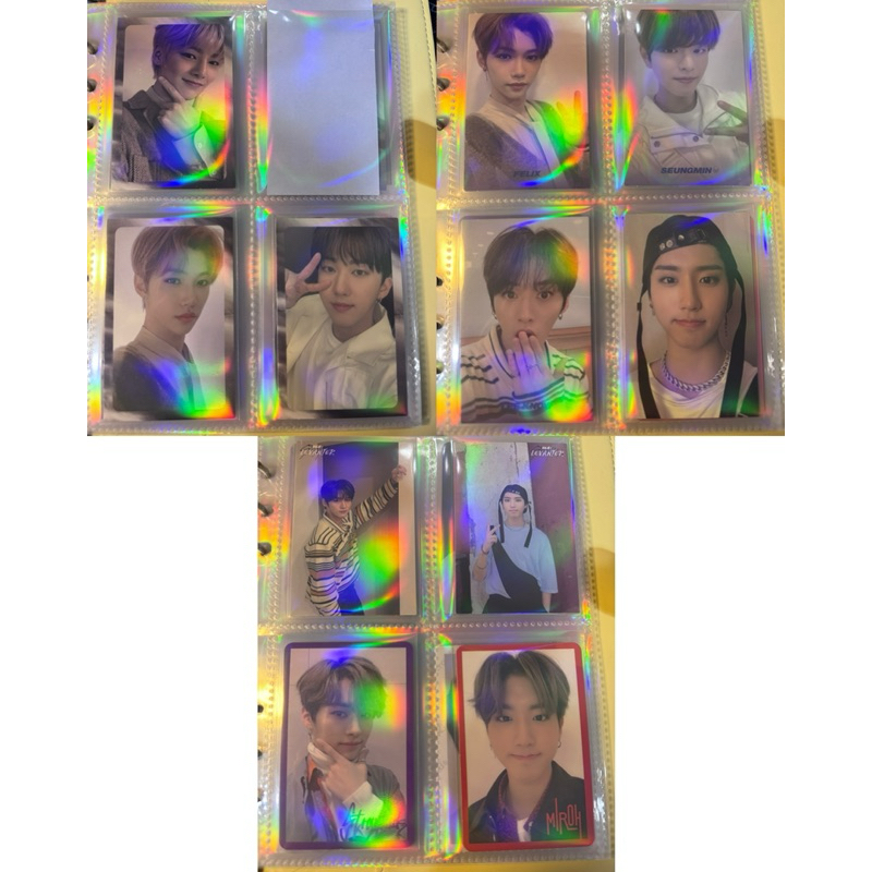 Jual pc stray kids leeknow changbin han felix i.n ayen skz photocard ...