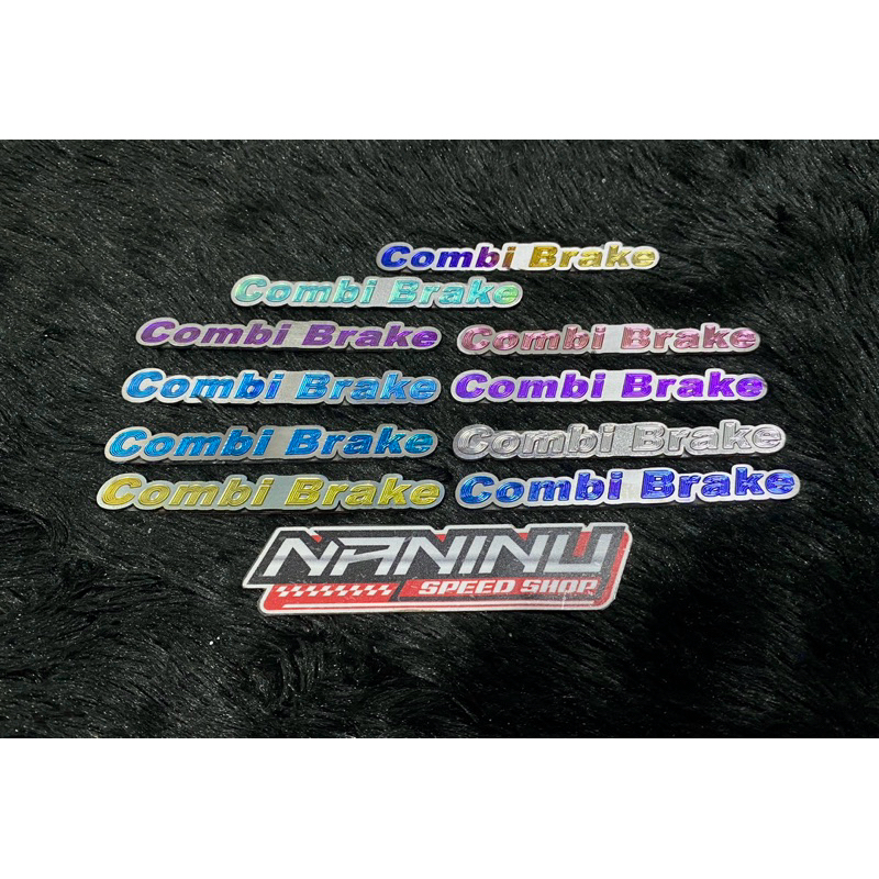 Jual emblem titanium warna combi brake ( harga 1pcs ) | Shopee Indonesia