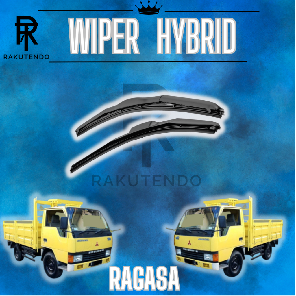 Jual Wiper Mobil Model Hybrid Blade Ragasa Sepasang Kanan Dan Kiri ...
