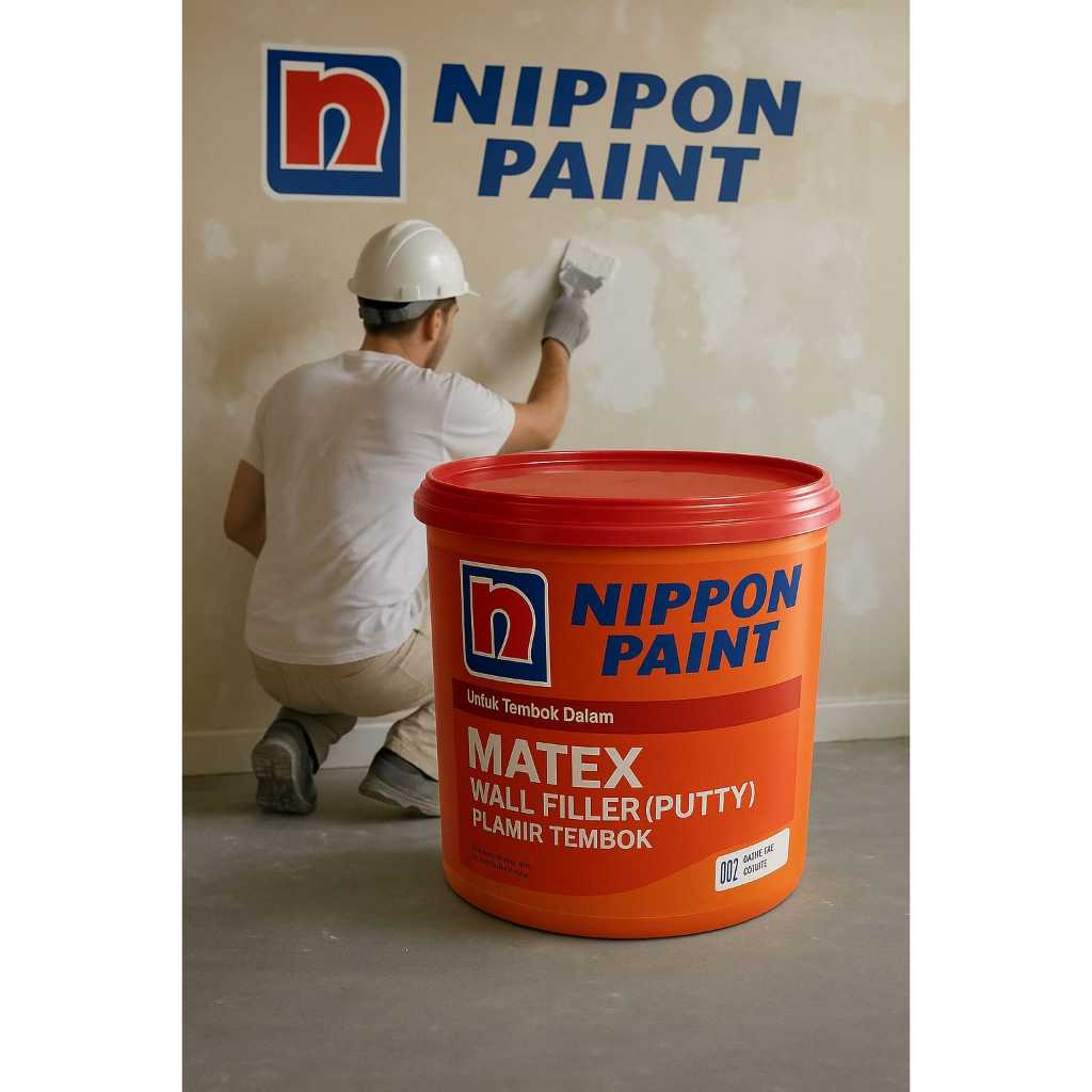 Jual Plamir Tembok Instant Matex 1kg Nippon Paint, Wall Filler Putty Matex 1kg | Shopee Indonesia