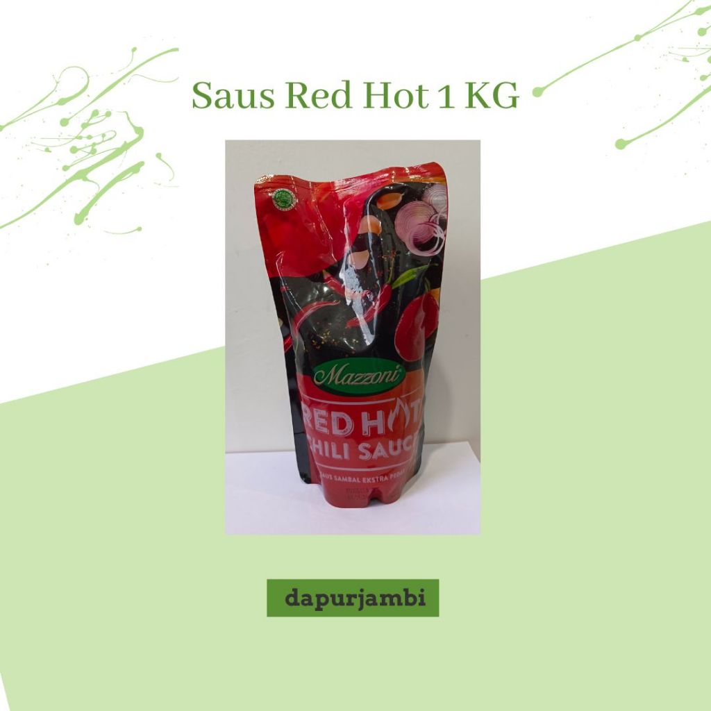 Jual Saus Mazzoni Red Hot 1 KG | Shopee Indonesia