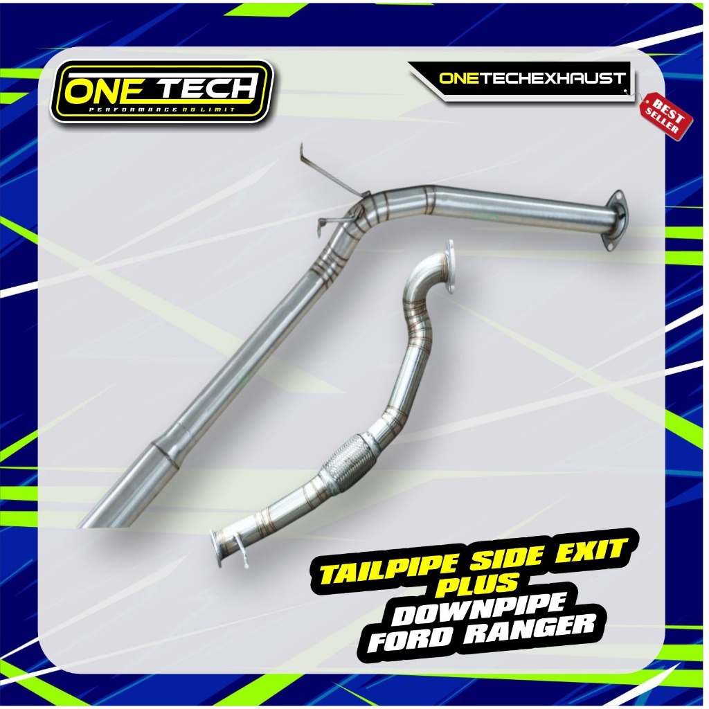 Jual TAILPIPE SIDE EXIT NON RESONATOR PLUS DOWNPIPE FORD RANGER / FORD ...