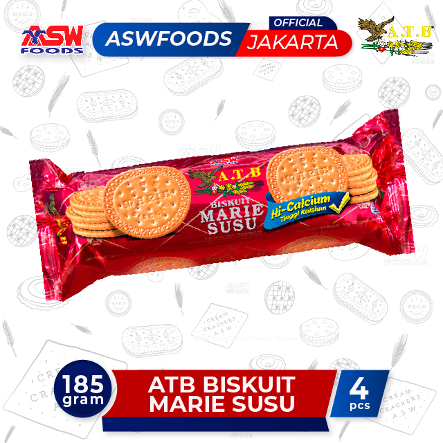Jual ATB Marie Susu Biskuit 180 Gram - ISI 4 PCS | Shopee Indonesia