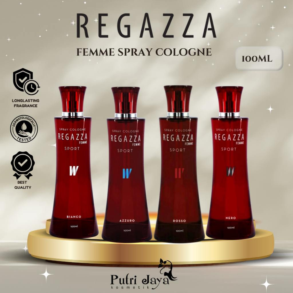 Jual REGAZZA Femme Spray Cologne 100ML | Shopee Indonesia