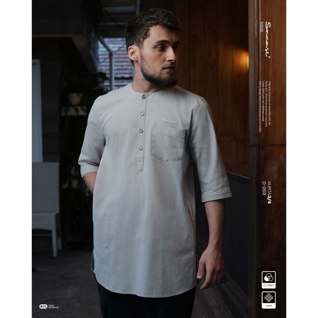 Jual SAMASE Kurta Casual D003 Baju Koko Pakaian Muslim Pria Dewasa ...