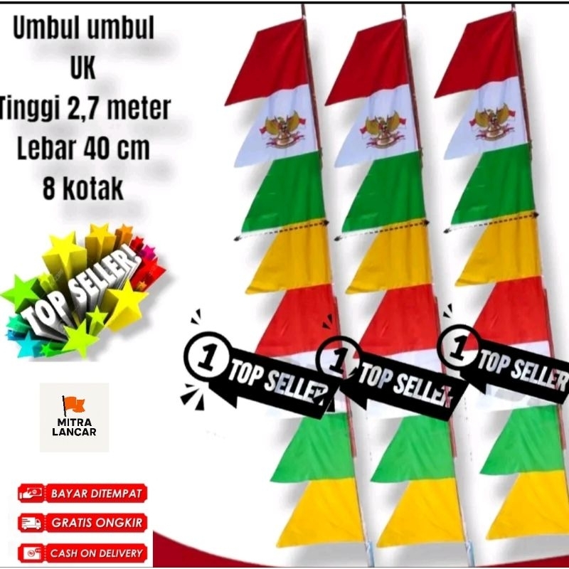 Jual BENDERA UMBUL-UMBUL 5 PCS | Shopee Indonesia