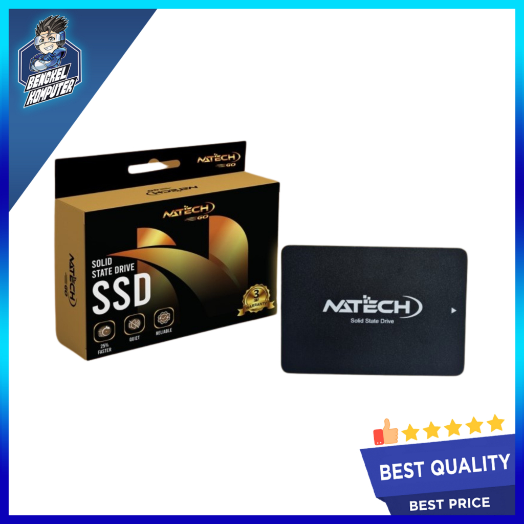 Jual SSD SATA NATECH GO 128GB/256GB | Shopee Indonesia