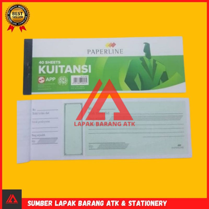 Jual Kuitansi Ukuran Sedang 40 T ( 1 pcs ) | Shopee Indonesia